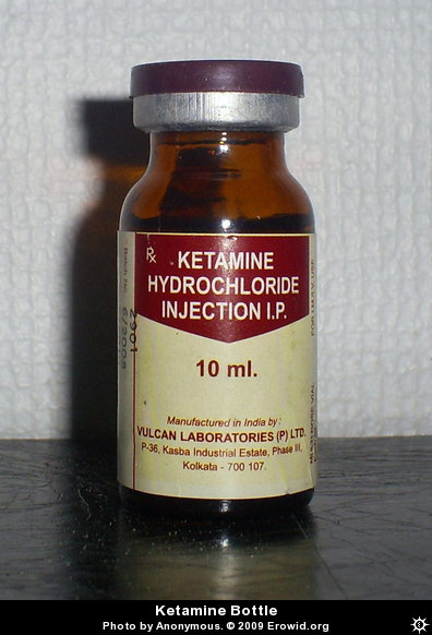 Erowid Chemicals Vaults : Images : ketamine bottle _i2008e1468_disp